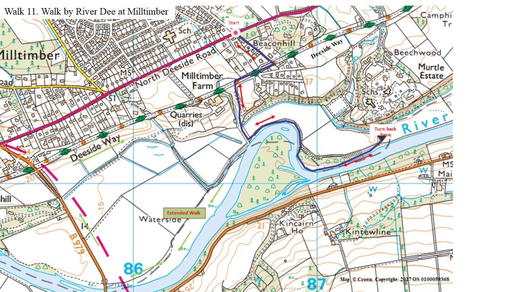 Walk 11. Walk by the River Dee at Milltimber – Cults, Bieldside ...