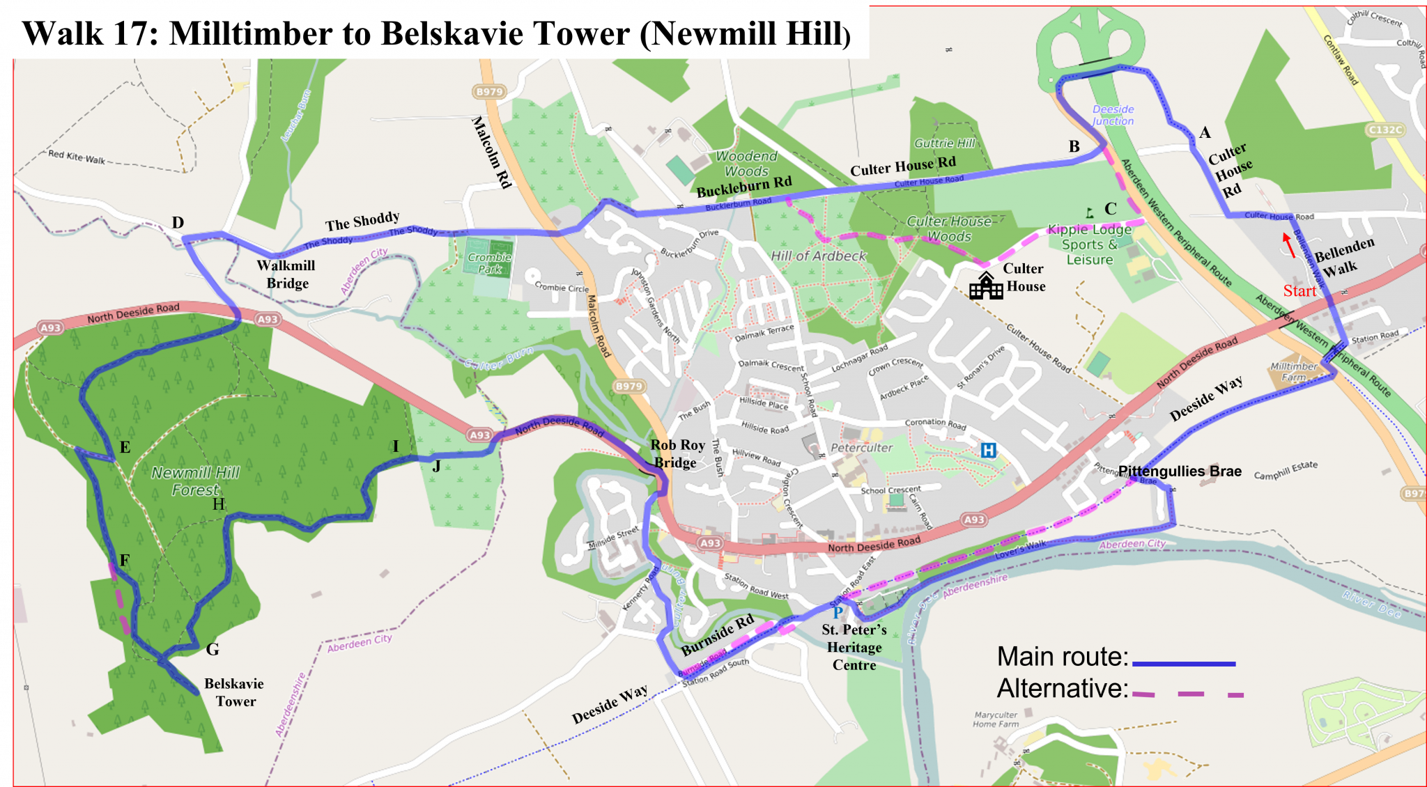 Walk 17. Milltimber to Belskavie Tower (Newmill Hill) – Welcome to the ...