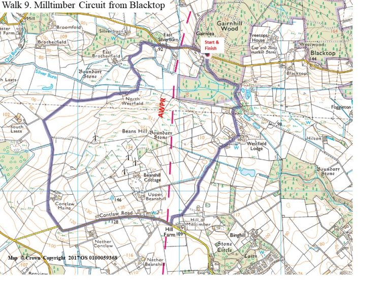 Walk 9. Milltimber Circuit from Blacktop – Cults, Bieldside ...