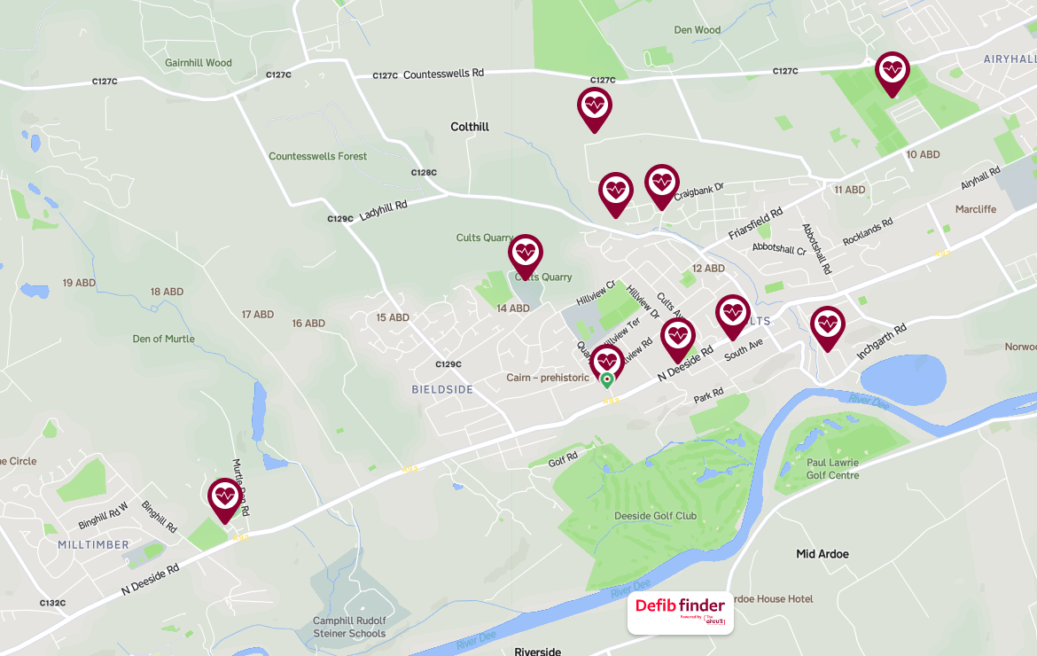 Defibrillators in the CBM Area – Cults, Bieldside & Milltimber ...